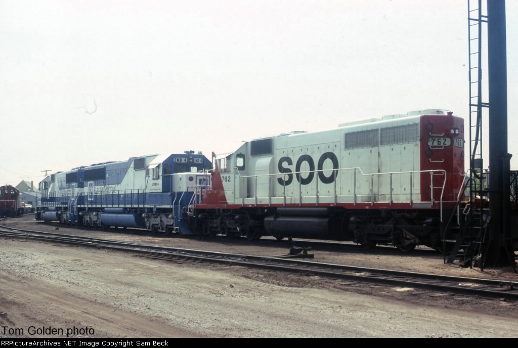 SOO 762 with EMD 4 and 1